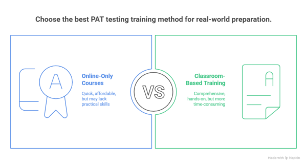 PAT Testing Training vs Online Courses • GetTesting