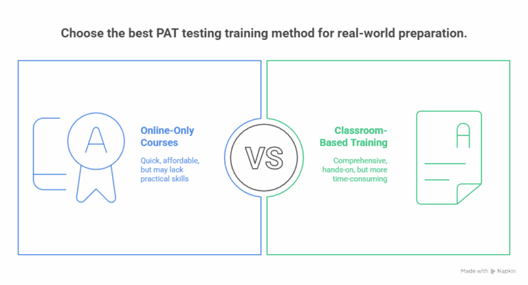 PAT Testing Training vs Online Courses • GetTesting